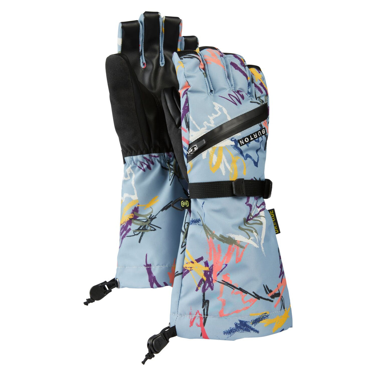 Kids' Vent Gloves, Scribble — Val Surf