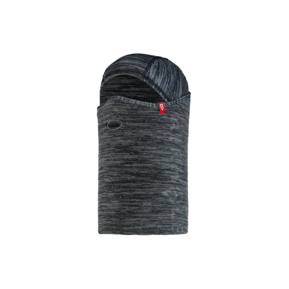 Micro Fleece Balaclava , Heather Black — Val Surf