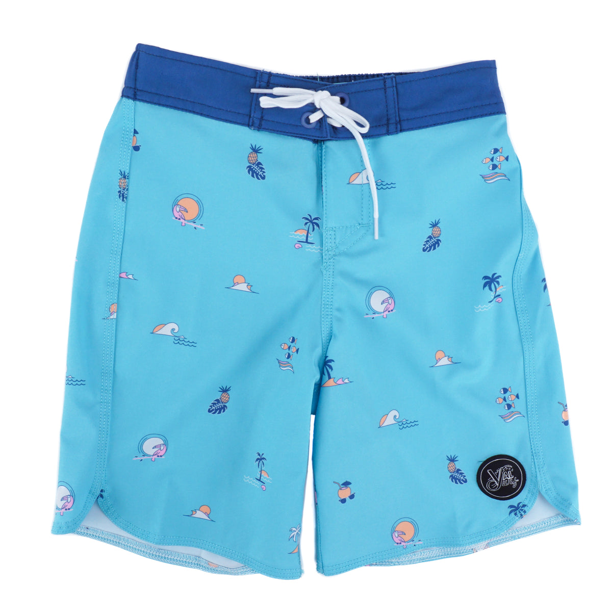 OG Toddlers KoKo Boardshort - Aqua — Val Surf